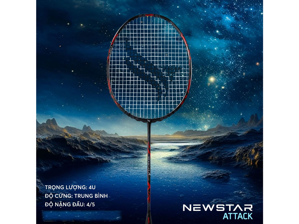 Vợt cầu lông Kamito Newstar Attack - META.vn