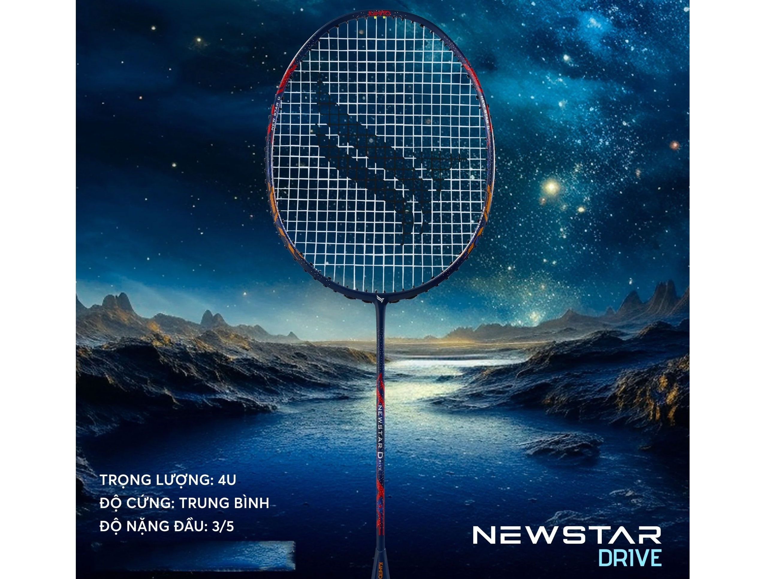 Vợt cầu lông Kamito Newstar Drive - META.vn