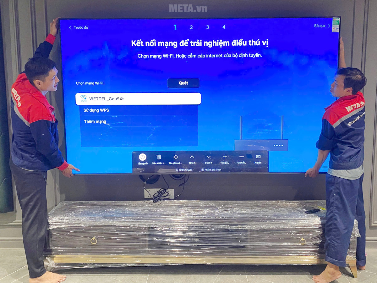 Smart AI Tivi Samsung Neo QLED 4K 100 inch QA100QN80FKXXV - META.vn