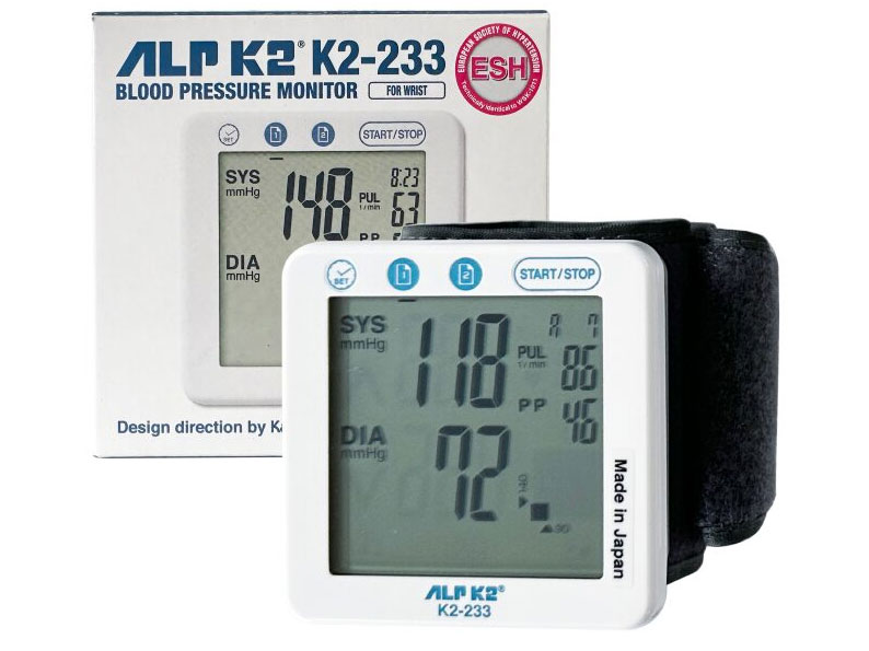 Máy đo huyết áp điện tử cổ tay ALPK2 K2-233 - META.vn