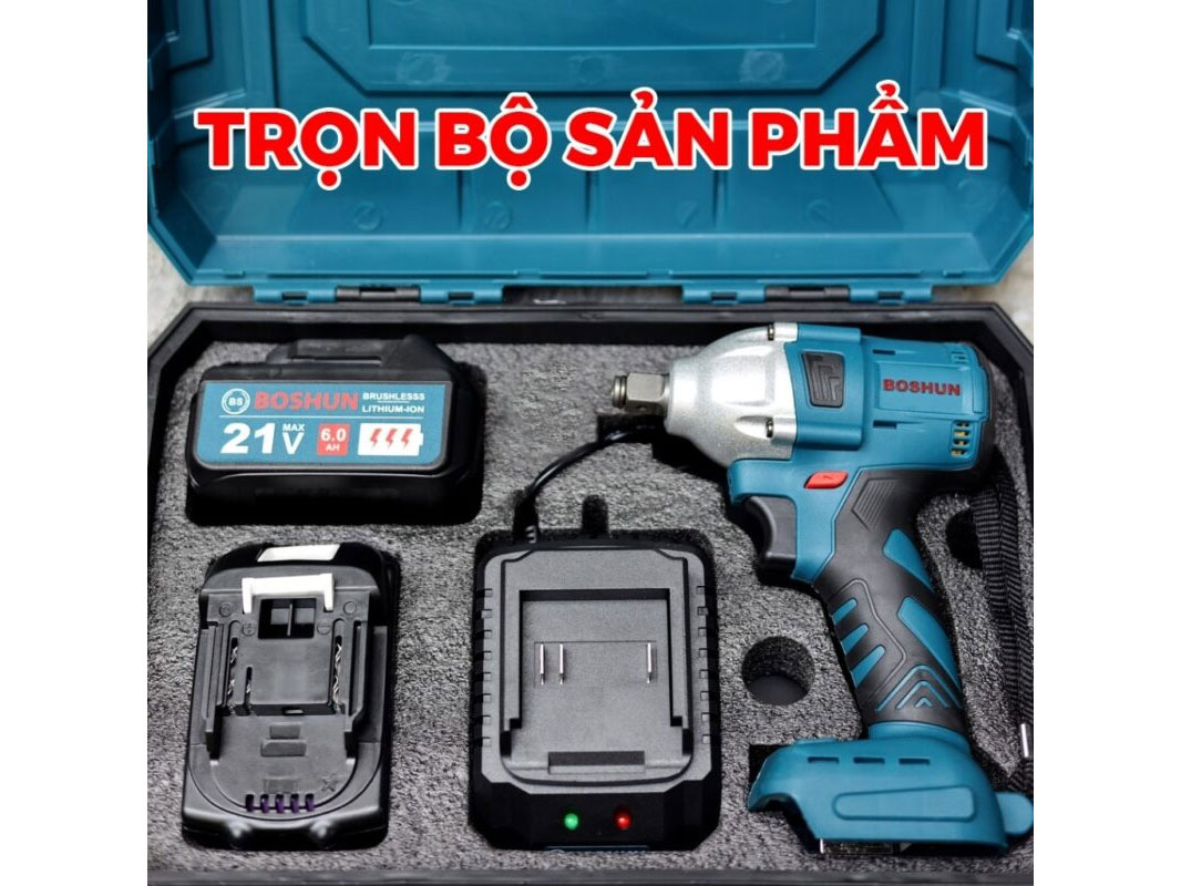 Máy siết bu lông Boshun BS-IW330N - META.vn