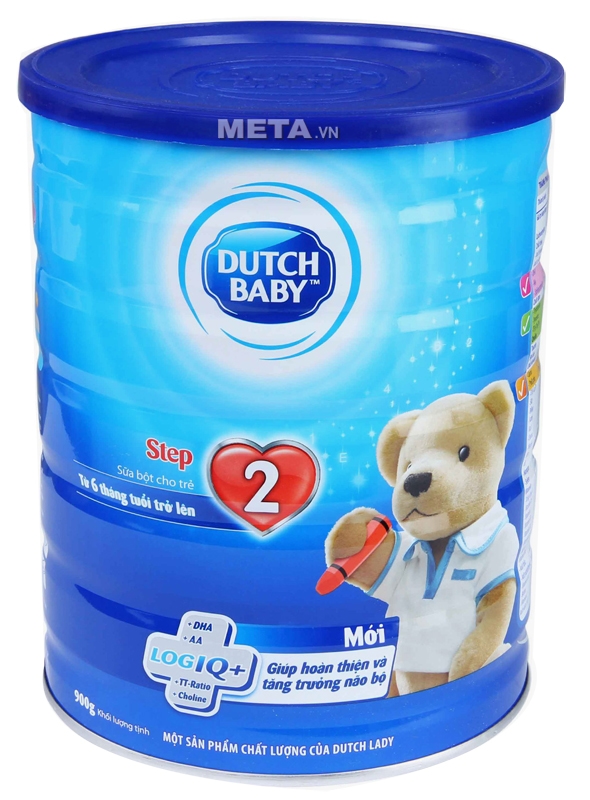 Sữa bột Dutch Baby Step 2 - 900g - META.vn