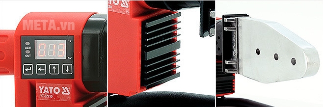 Máy hàn ống nhựa hiển thị số Yato YT-82250 - META.vn