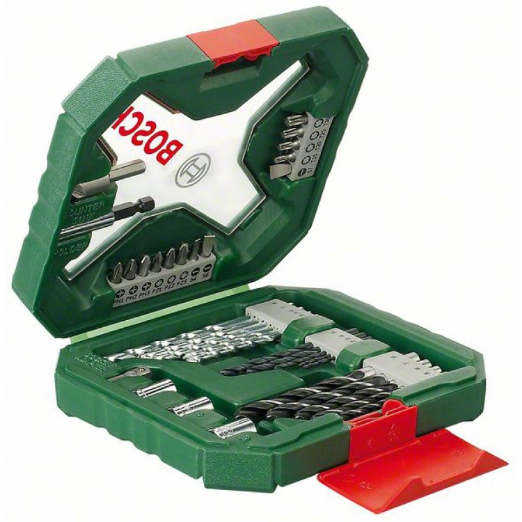Bộ mũi khoan và vặn vít X-Line 34 chi tiết Bosch 2607010608 - META.vn
